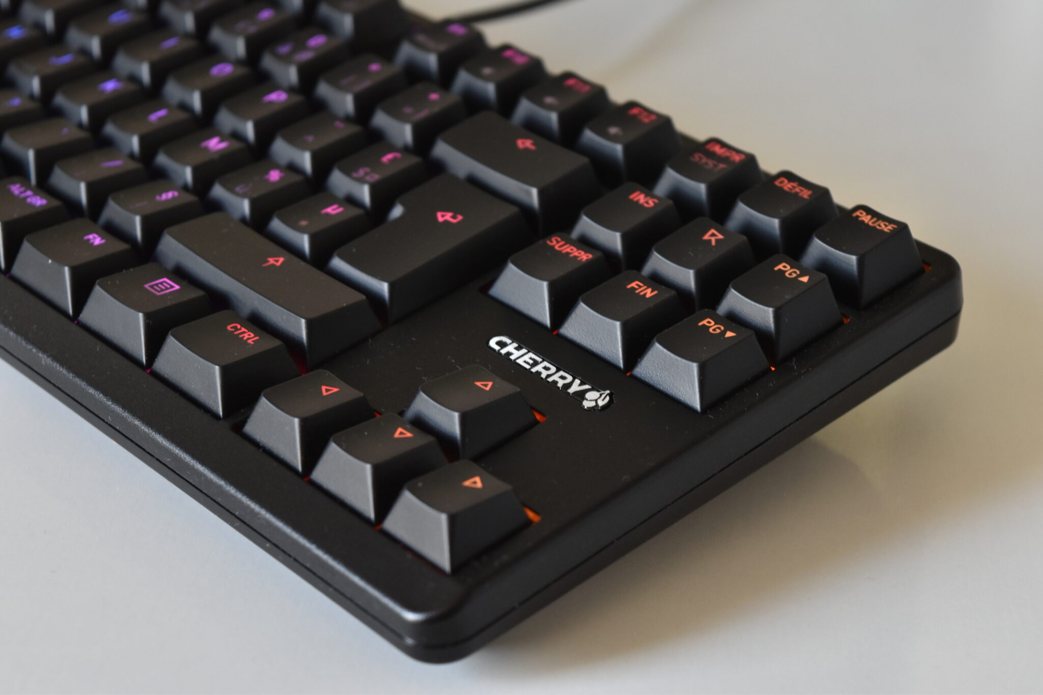 Test du clavier Cherry G80-3000N TKL RGB : juste ce qu'il faut