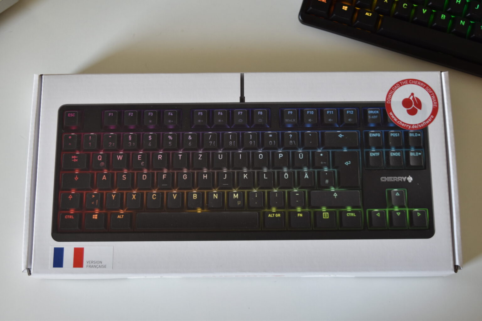 Test du clavier Cherry G80-3000N TKL RGB : juste ce qu'il faut