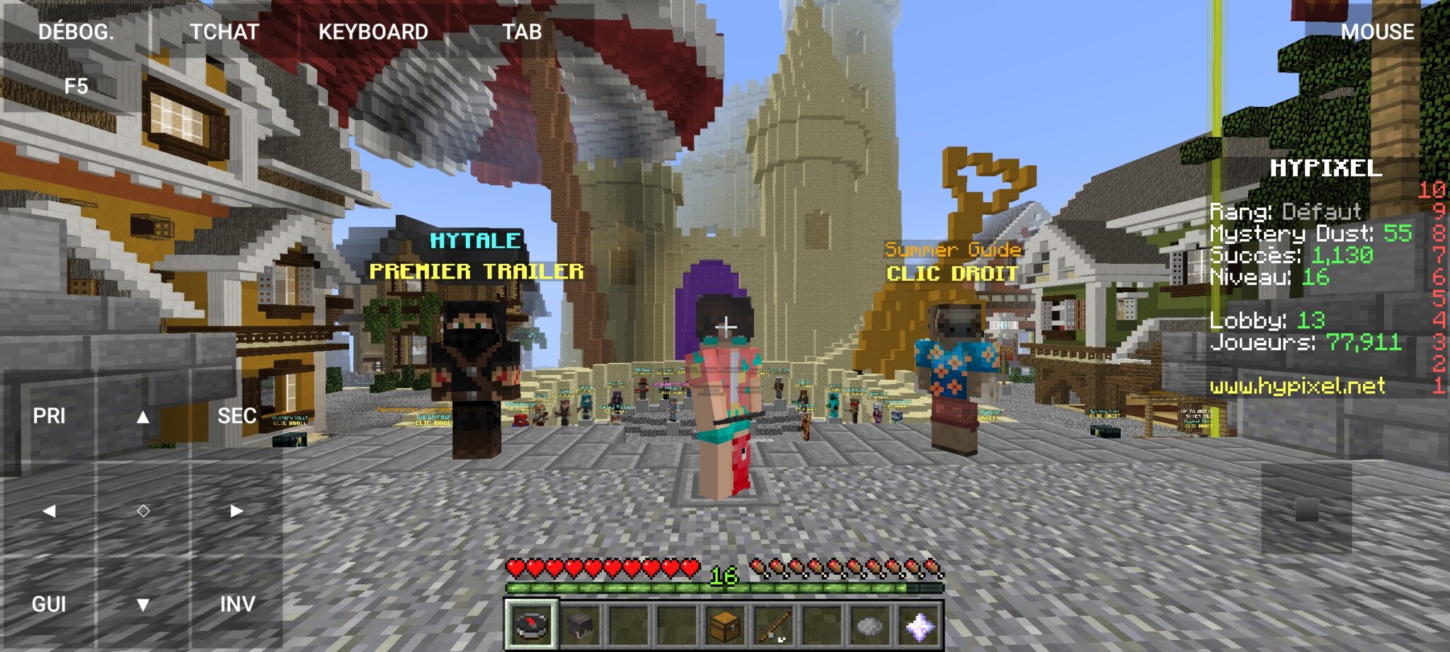 Jouer à Minecraft Java sur Android et iOS