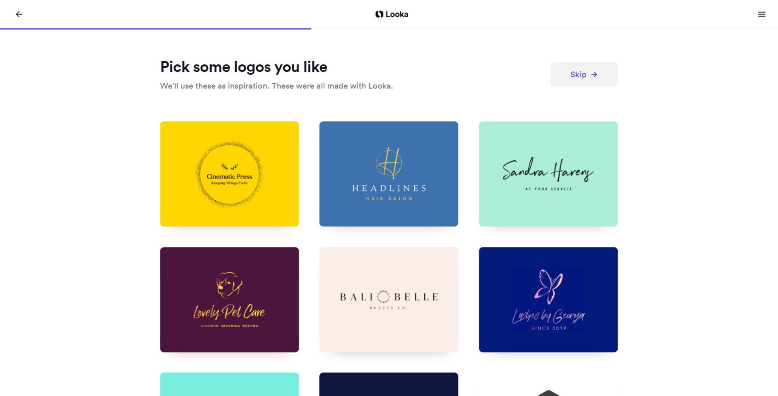 Créer son logo automatiquement grâce à l'outil Looka