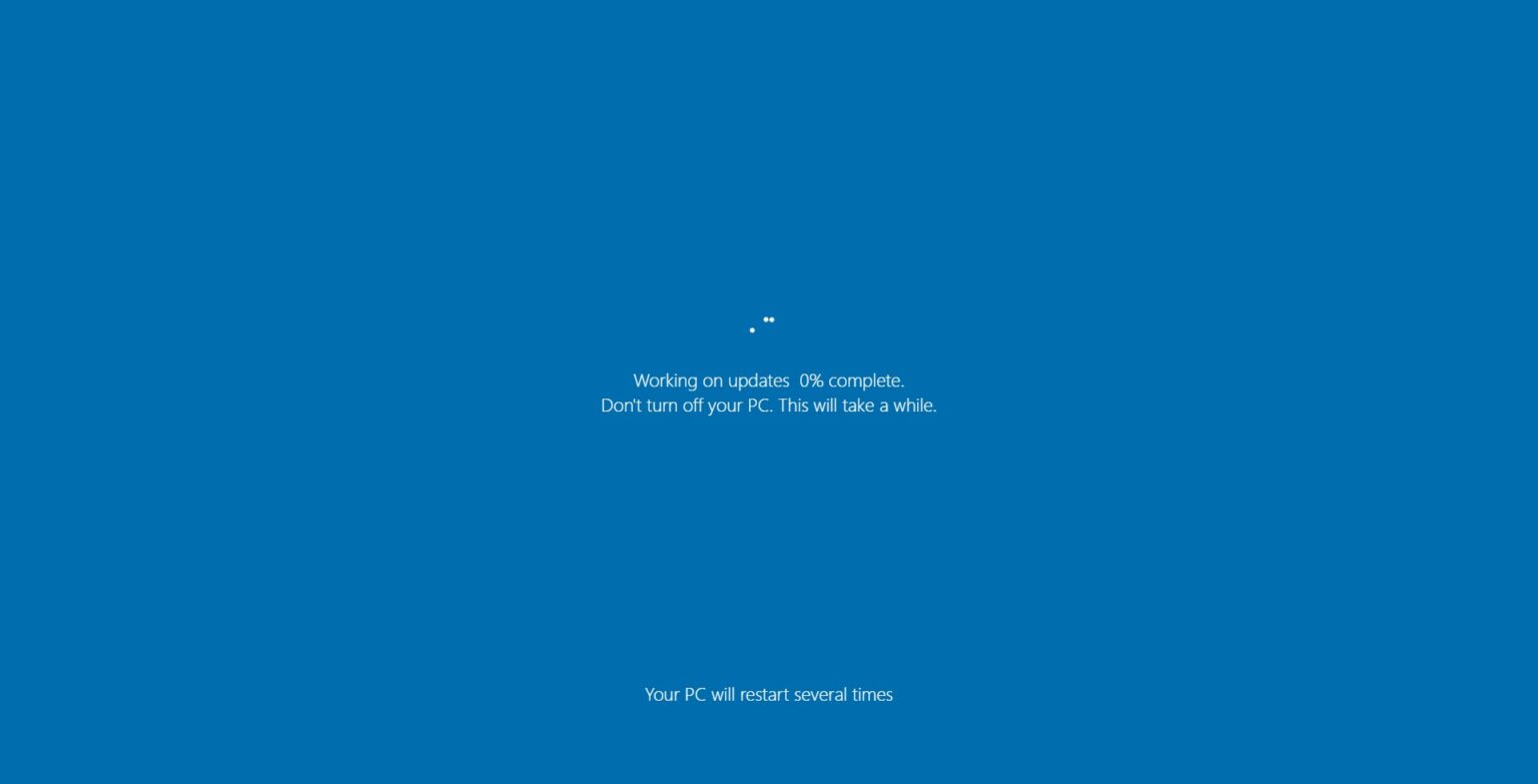Comment simuler un écran de mise à jour Windows ou un plantage Comment simuler un écran de mise à jour Windows ou un plantage
