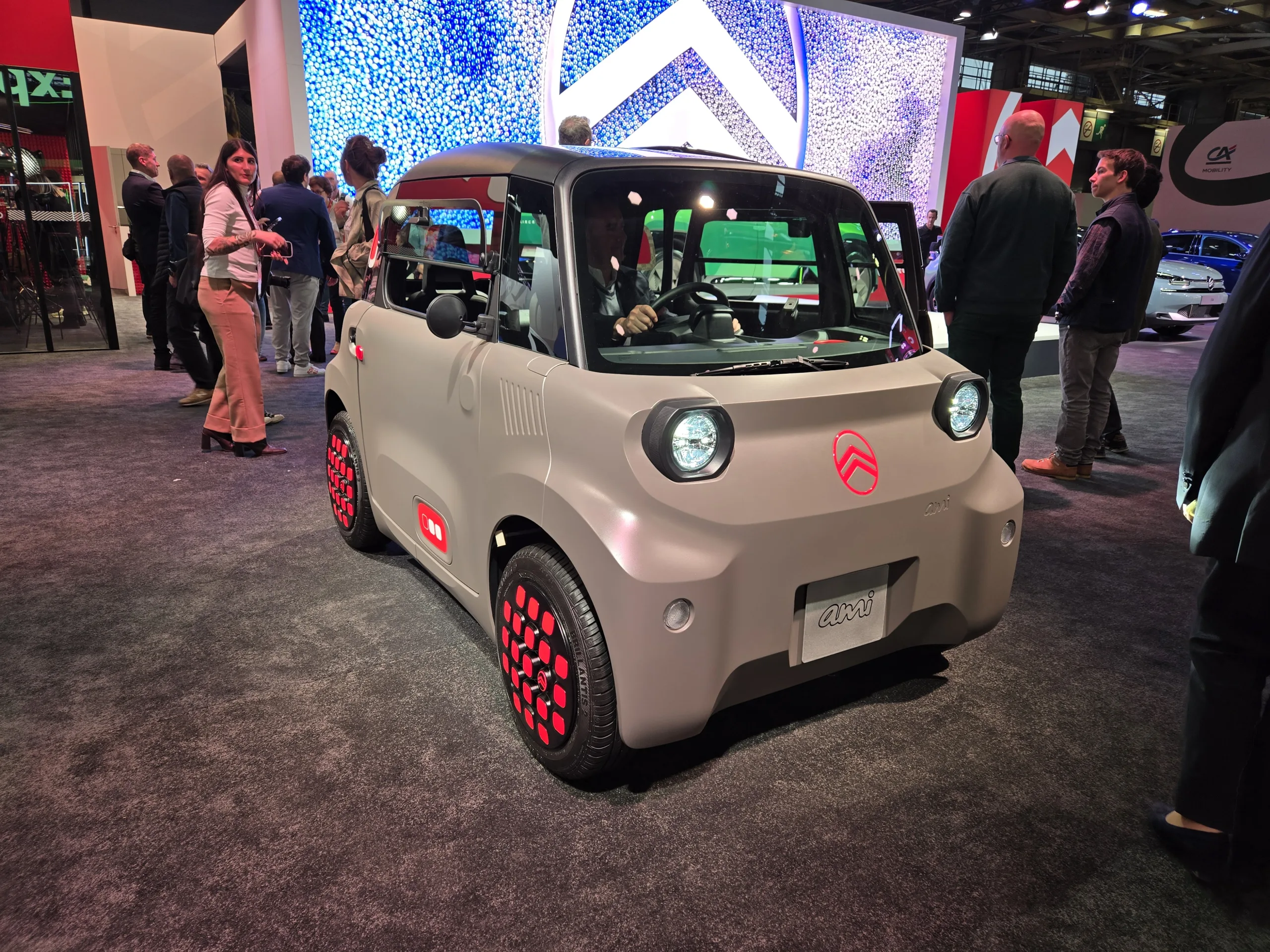 On a vu la nouvelle Citroën Ami au Mondial de l'Auto