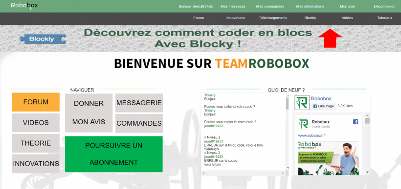 Robobox : pour apprendre la robotique et la programmation