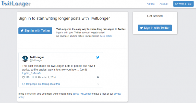 TwitLonger : quand vous parlez trop sur Twitter